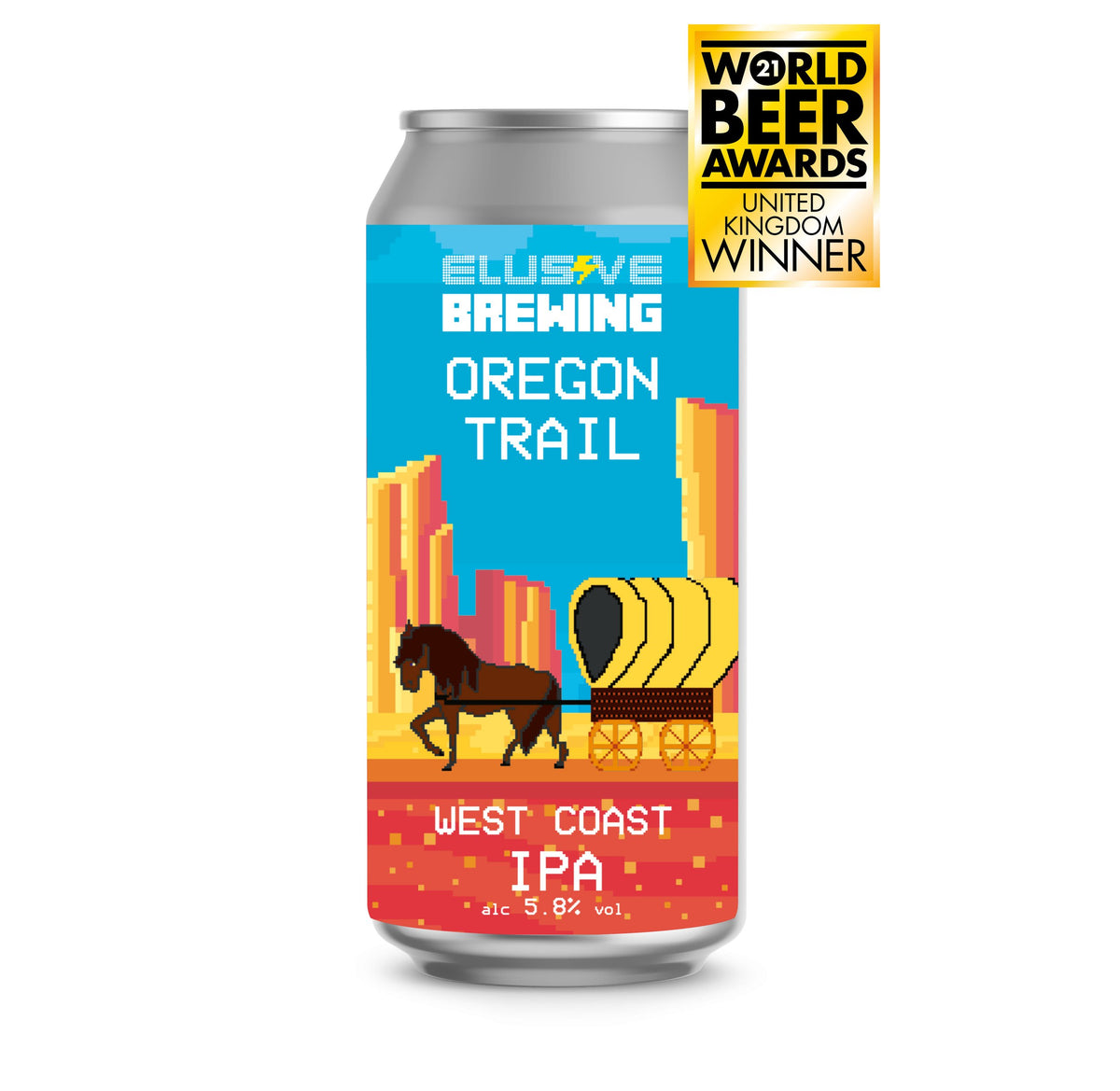 Oregon Trail West Coast IPA 5.8% (440ml) – Park Fever